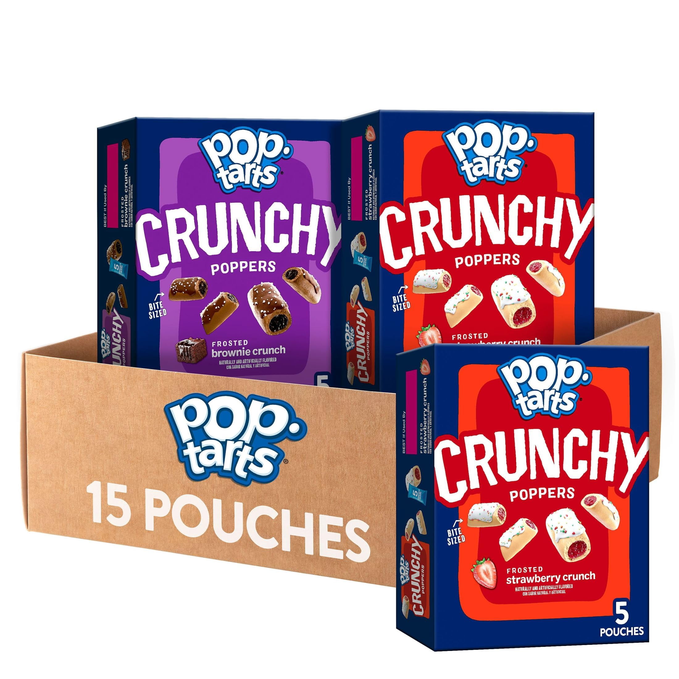 Pop-Tarts Crunchy Poppers Crunchy SAF21 Filled Snack Pieces, Kids ...