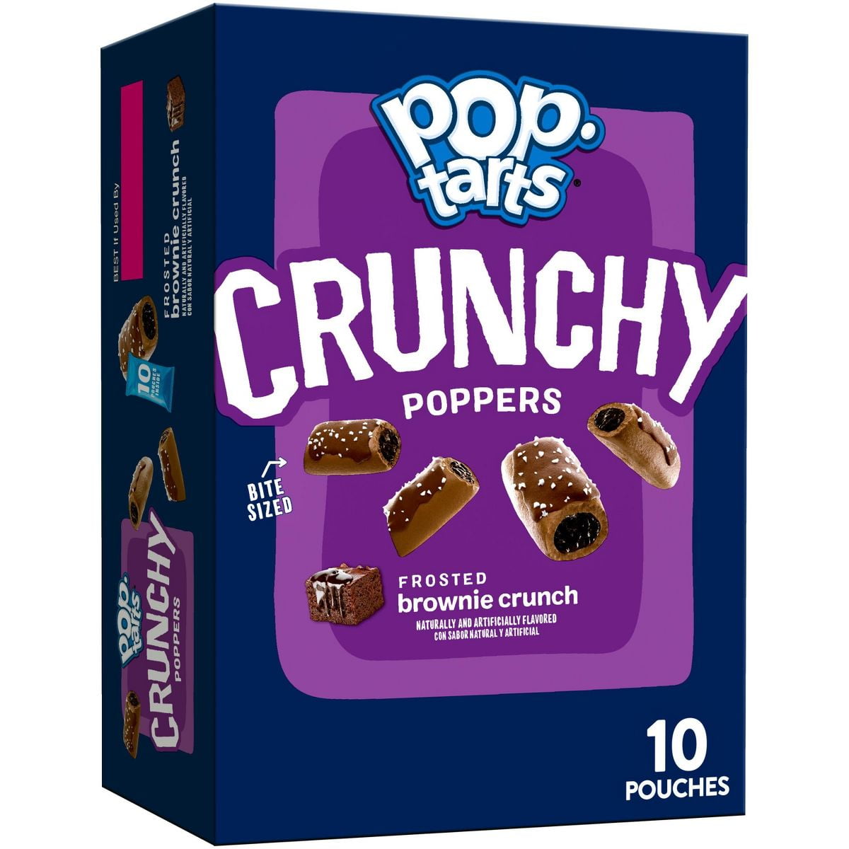 Pop-Tarts Crunchy Poppers Frosted Brownie Crunch - 10ct / 10oz - Pack ...