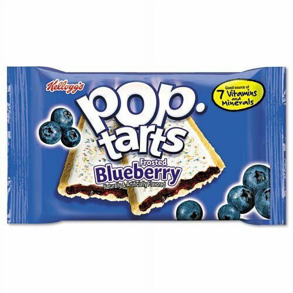 Pop-Tarts Frosted Blueberry, 2-Count, 6-Pack Boxes [1-Box] - Walmart.com
