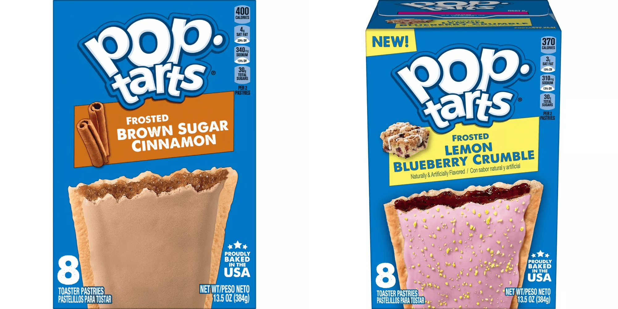 Pop-Tarts Frosted Brown Sugar Cinnamon Toaster Pastries, 13.5 oz, 8 ct ...