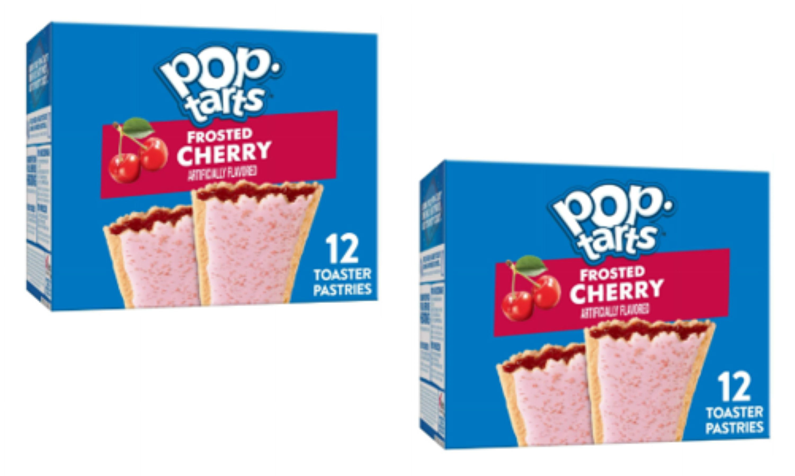 Pop-Tarts Frosted Cherry Instant Breakfast Toaster Pastries, Shelf ...