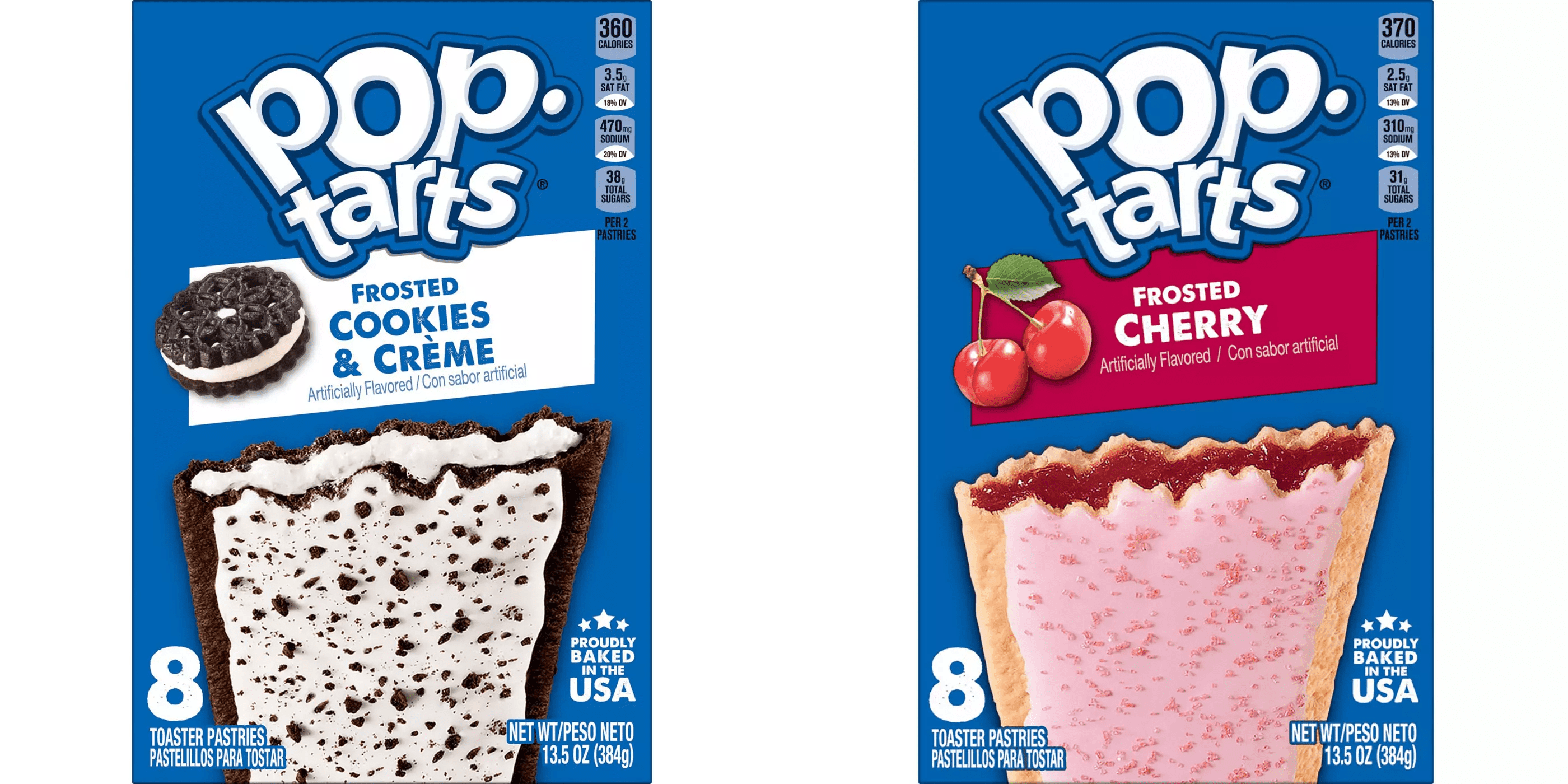 Pop-Tarts Frosted Cookies and Creme Toaster Pastries, 13.5 oz, Pop ...
