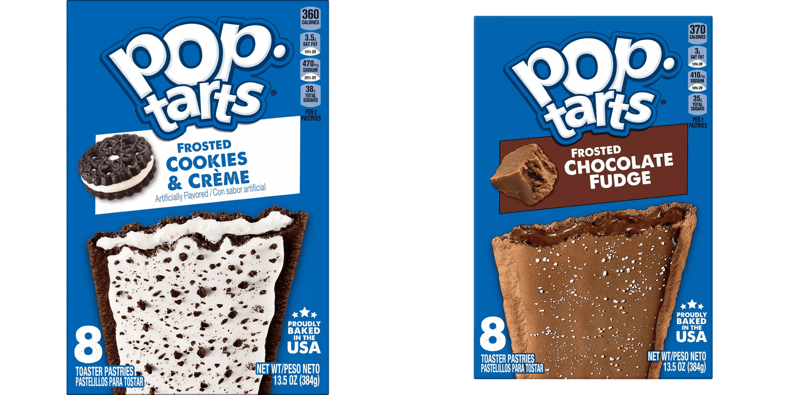 Pop-Tarts Frosted Cookies and Creme Toaster Pastries, 13.5 oz, Pop ...