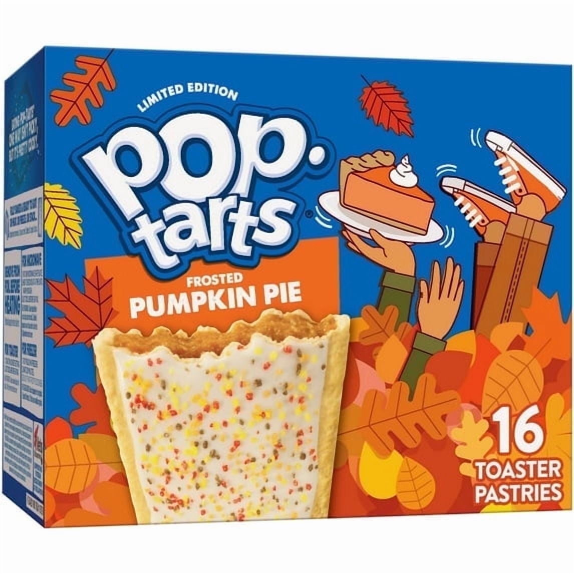 Pop-Tarts Frosted Pumpkin Pie Toaster Pastries, Breakfast Foods, Shelf ...