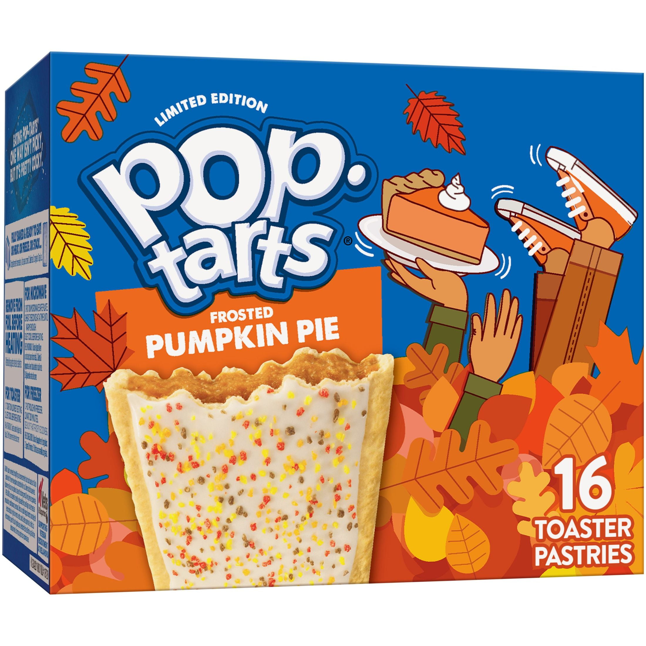 Pop-Tarts Limited-Edition Frosted Pumpkin Pie Spice Flavor Toaster ...