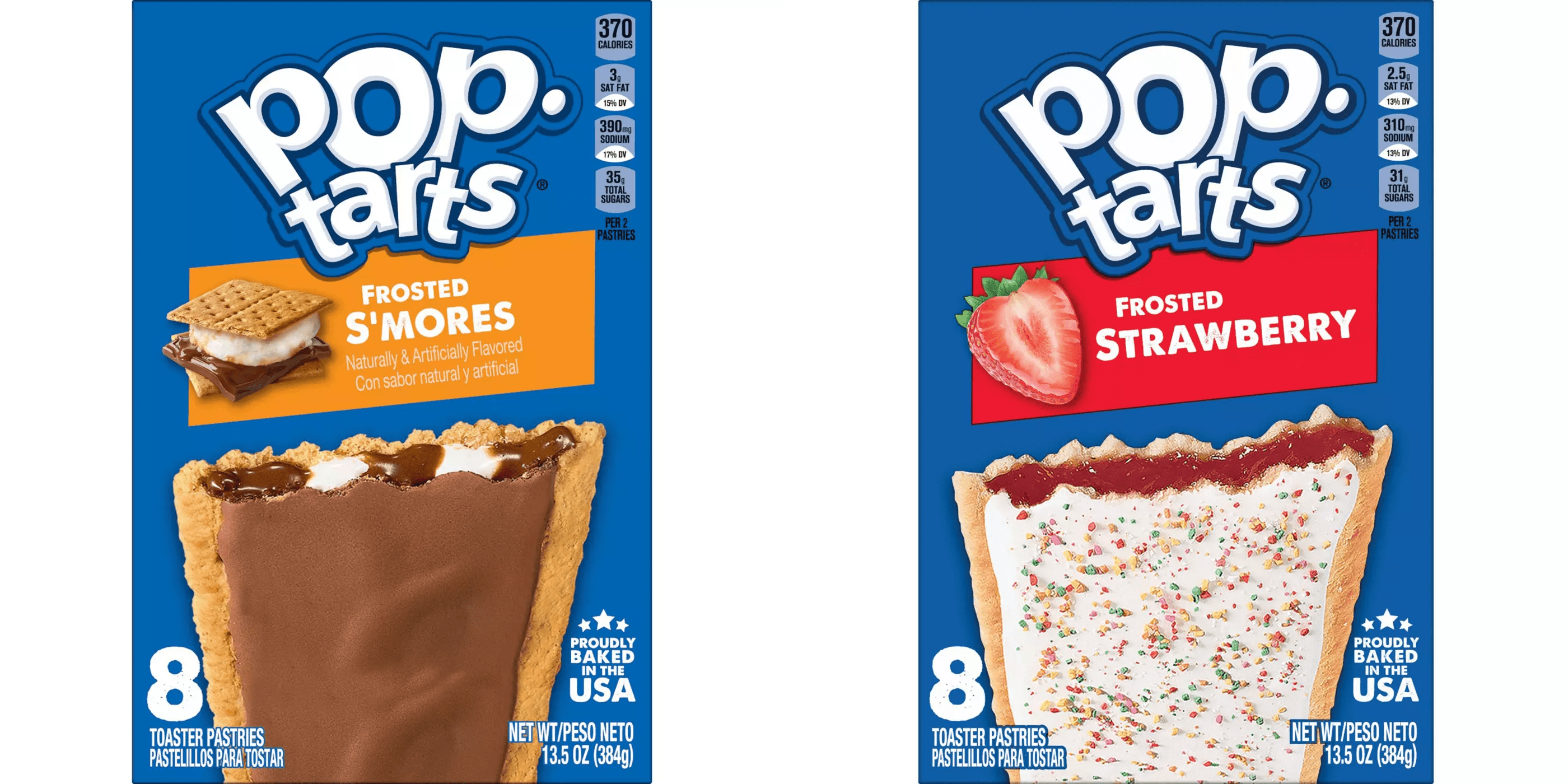 Pop-Tarts Frosted S'mores Toaster Pastries, 13.5 oz, 8 ct Pop-Tarts ...
