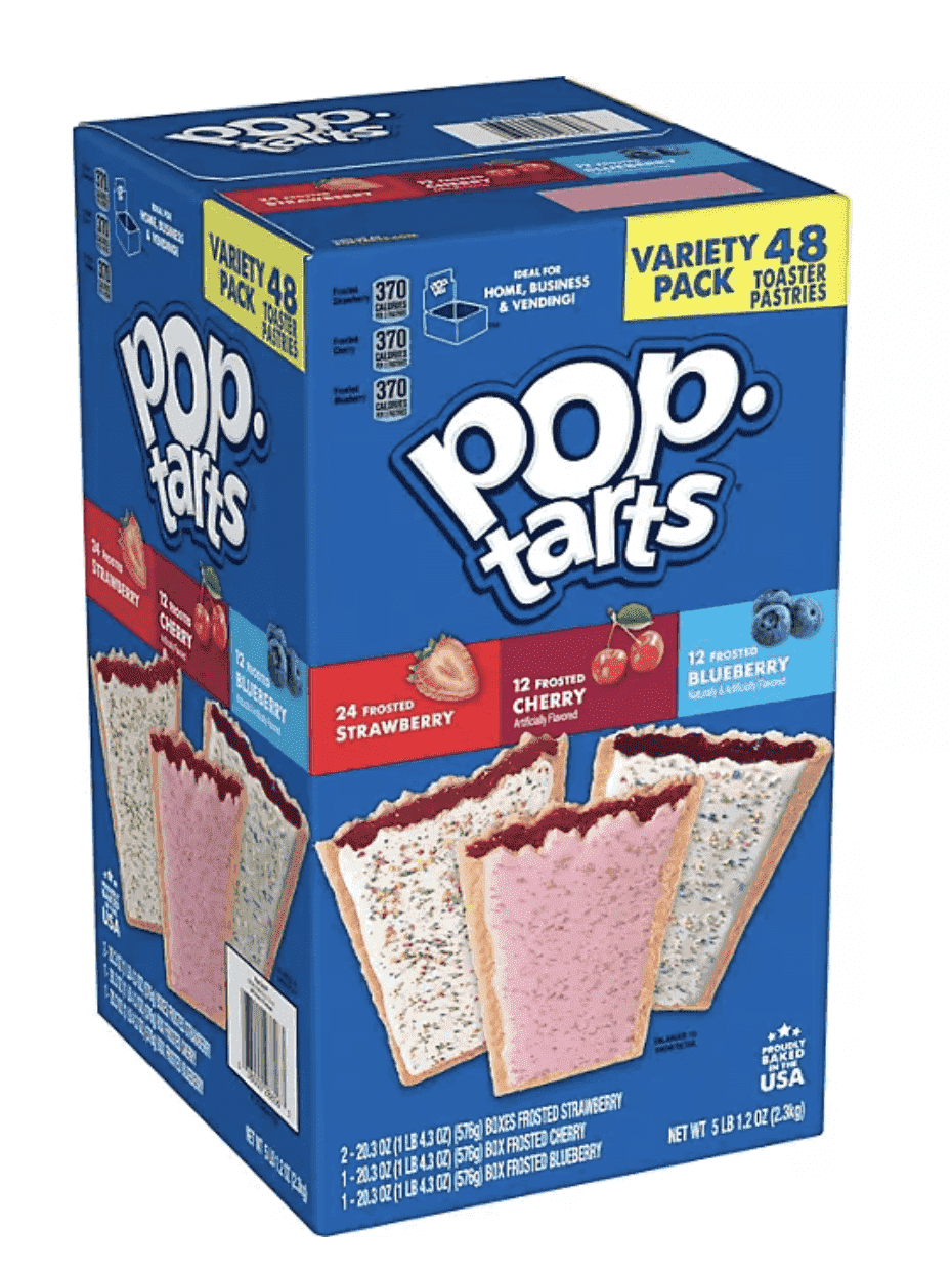 Pop-Tarts Frosted Variety Pack, 48 ct. - Walmart.com