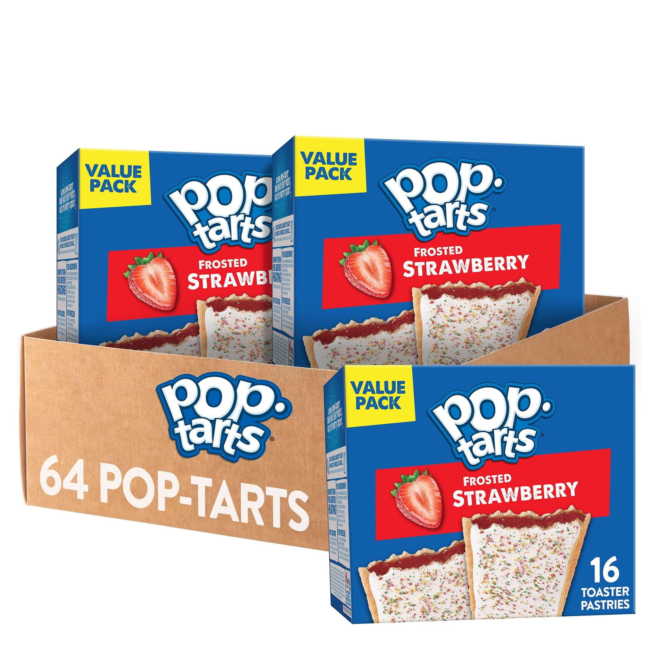 Pop-Tarts Toaster Pastries, Breakfast DEF29 Foods, Kids Snacks, Value ...