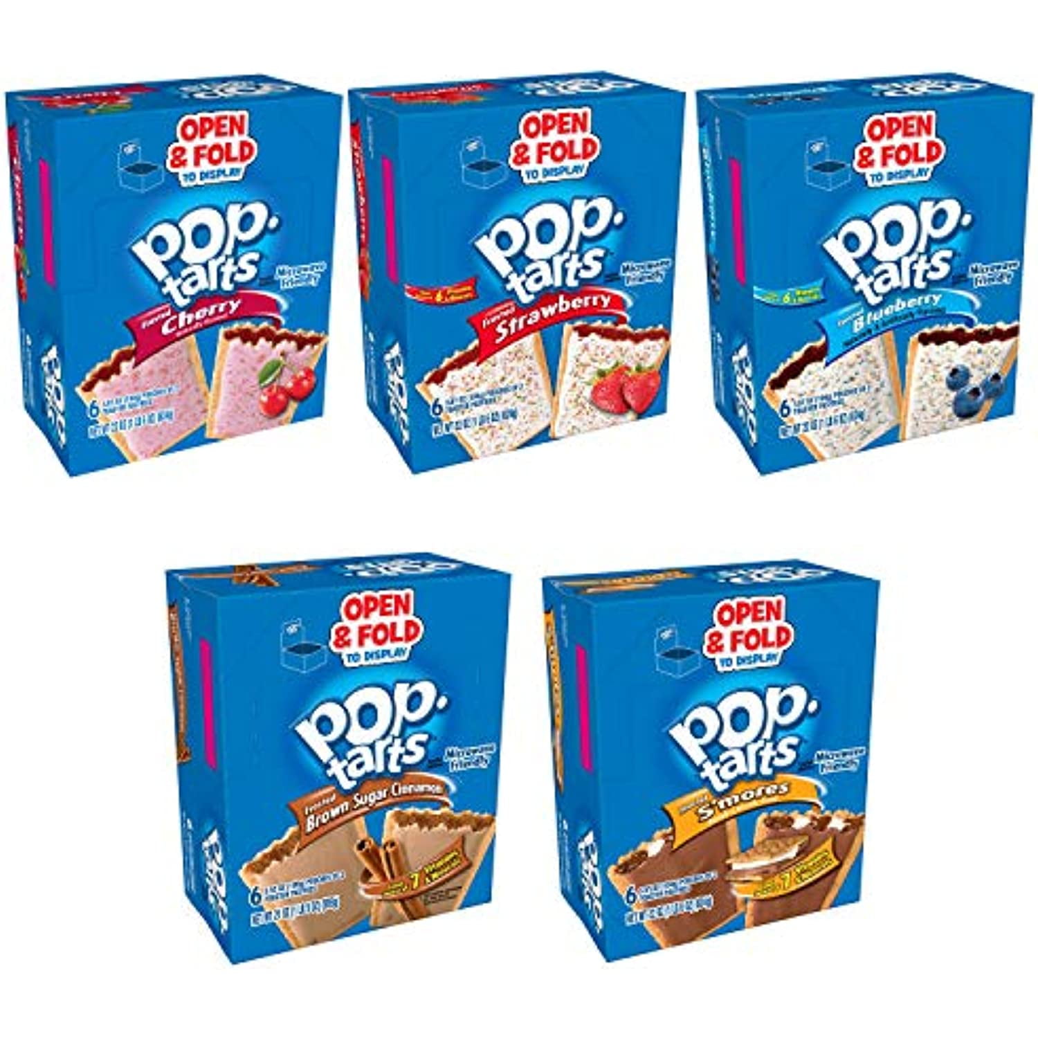 Pop-Tarts, Toaster Pastries, Mixed, (72 Count) - Walmart.com