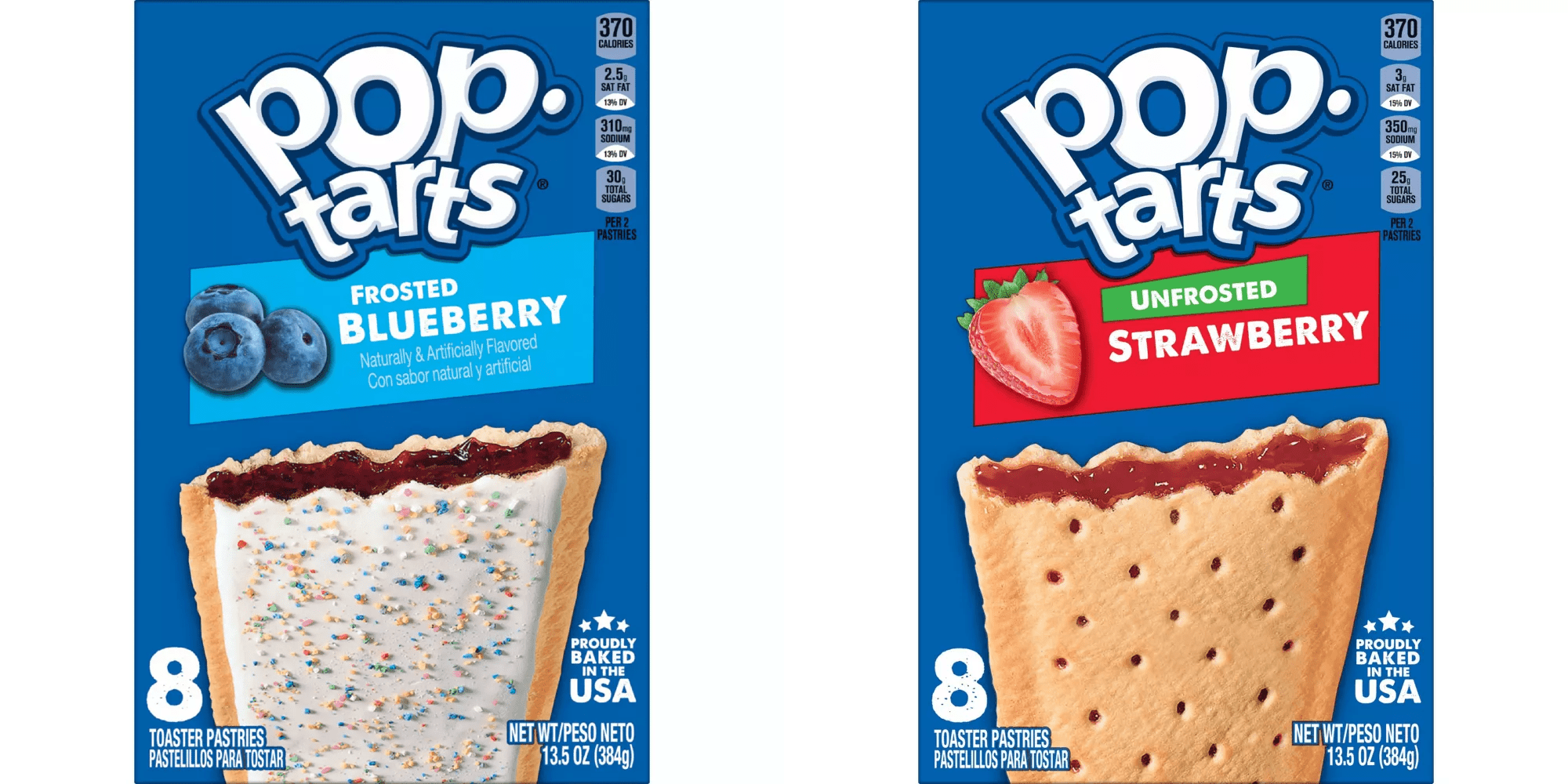 Pop-Tarts Unfrosted Strawberry Toaster Pastries - 8ct / 13.5oz Pop ...