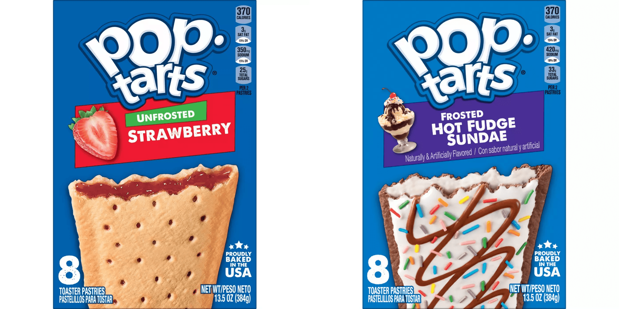 Pop-Tarts Unfrosted Strawberry Toaster Pastries - 8ct / 13.5oz Pop ...