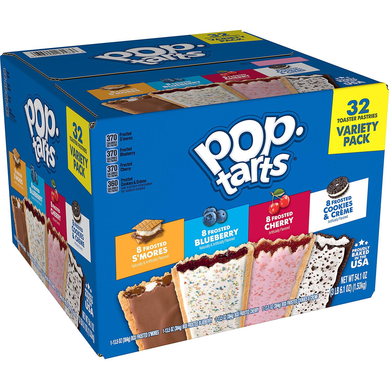 Pop Tarts Variety Pack 32 Count