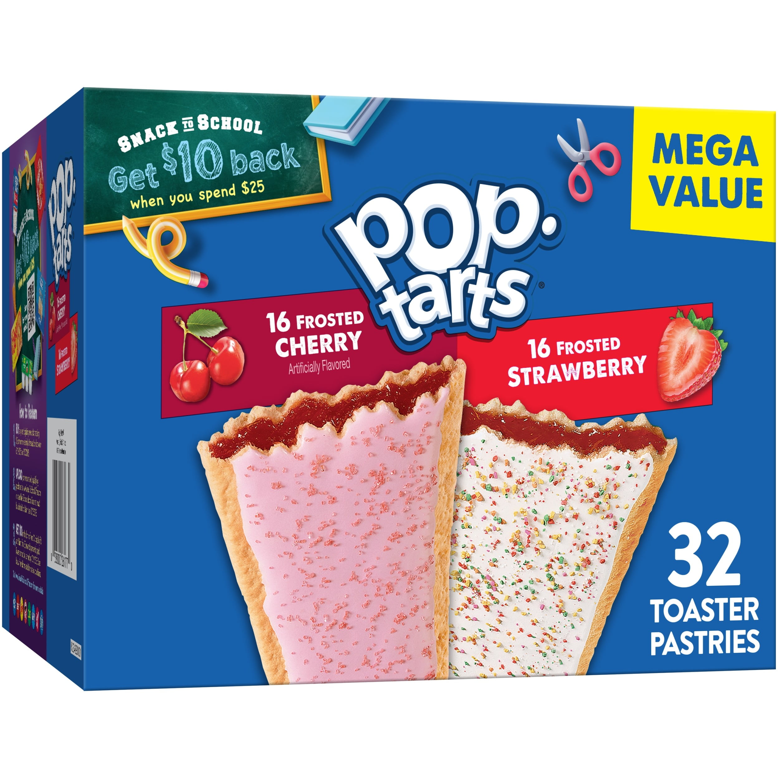 Pop-Tarts Variety Pack Toaster Pastries, Breakfast Foods, Shelf-Stable ...