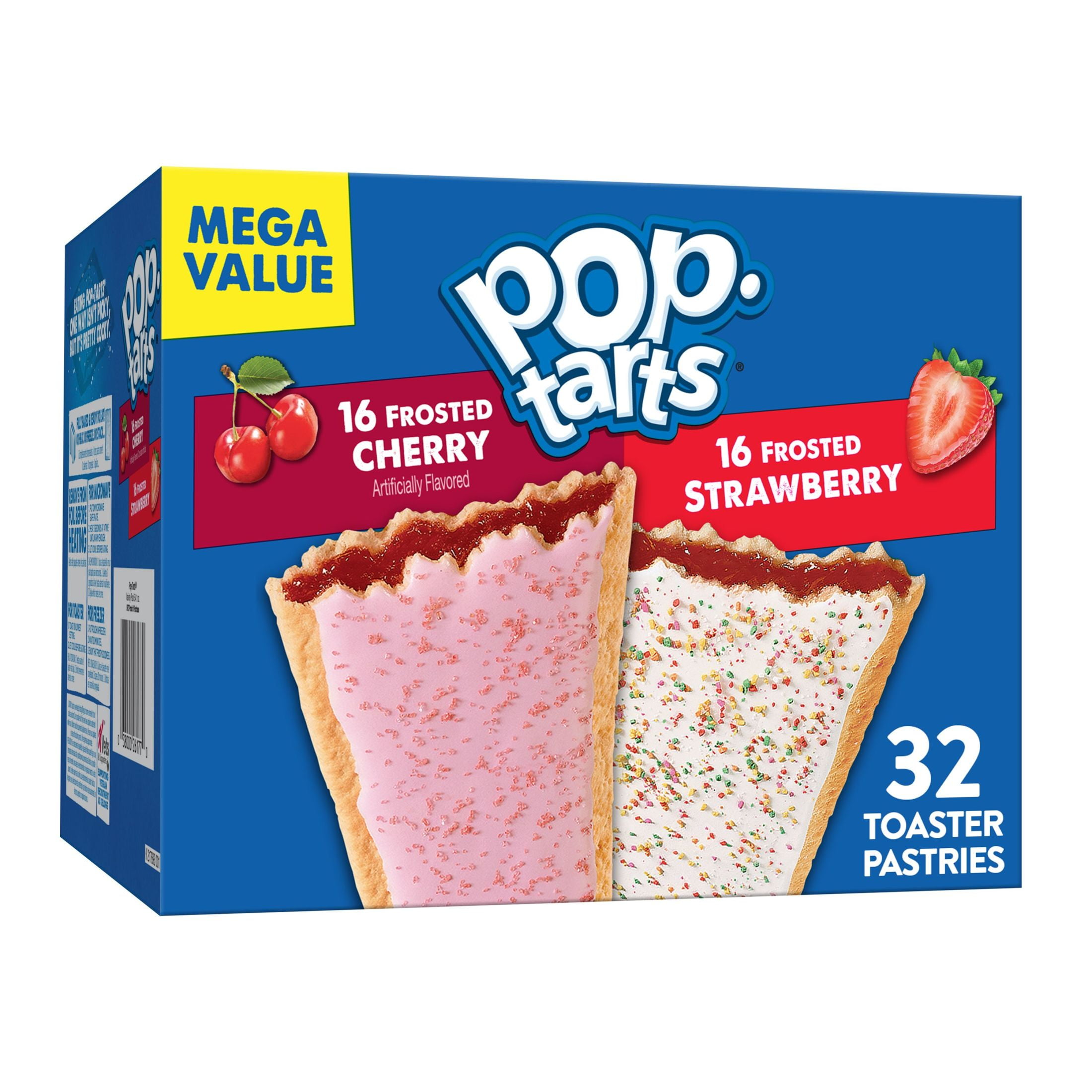 Pop-Tarts Variety Pack Toaster Pastries, Shelf-Stable, Ready-to-Eat ...