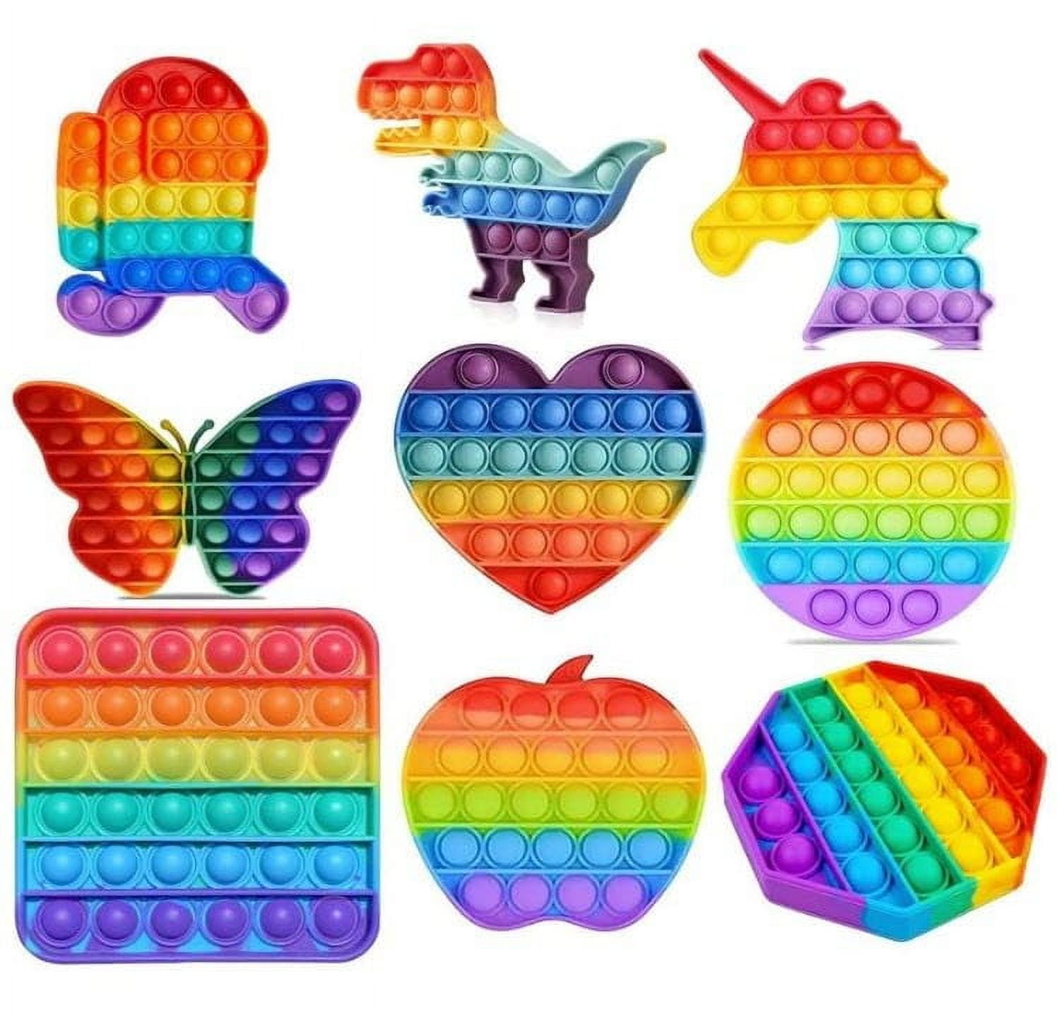 Pop it Toy, Pop It Fidget Toy Set popit Game Stress Relief for Adults ...