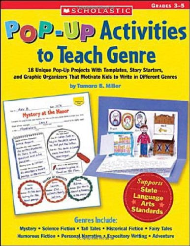 Pre-Owned Pop-Up Activities to Teach Genre: 18 Unique Pop-Up Projects ...