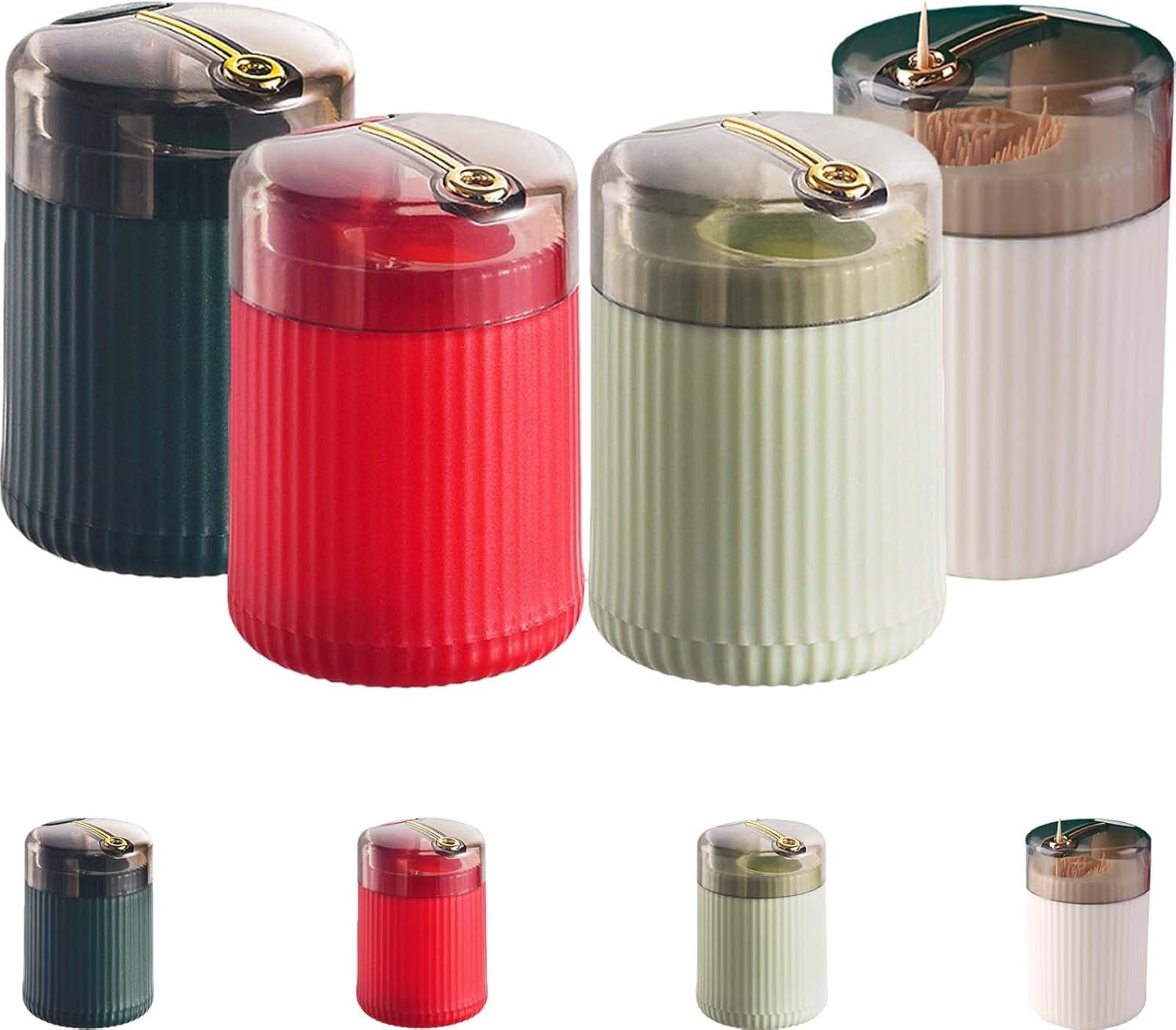 Pop-Up Automatic Toothpick Dispenser, 2026 Automatic Toothpick ...