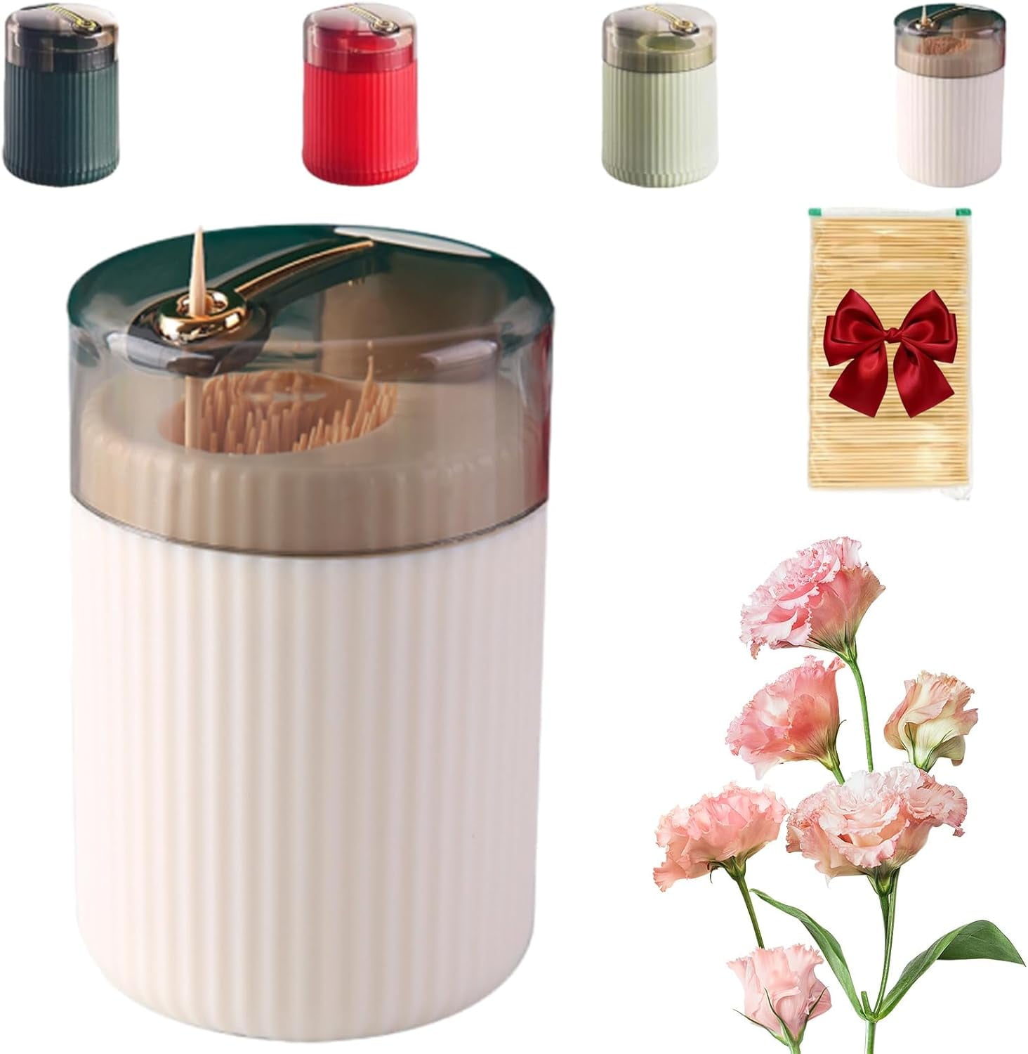 Pop-Up Automatic Toothpick Dispenser, Automatic Toothpick Holder ...