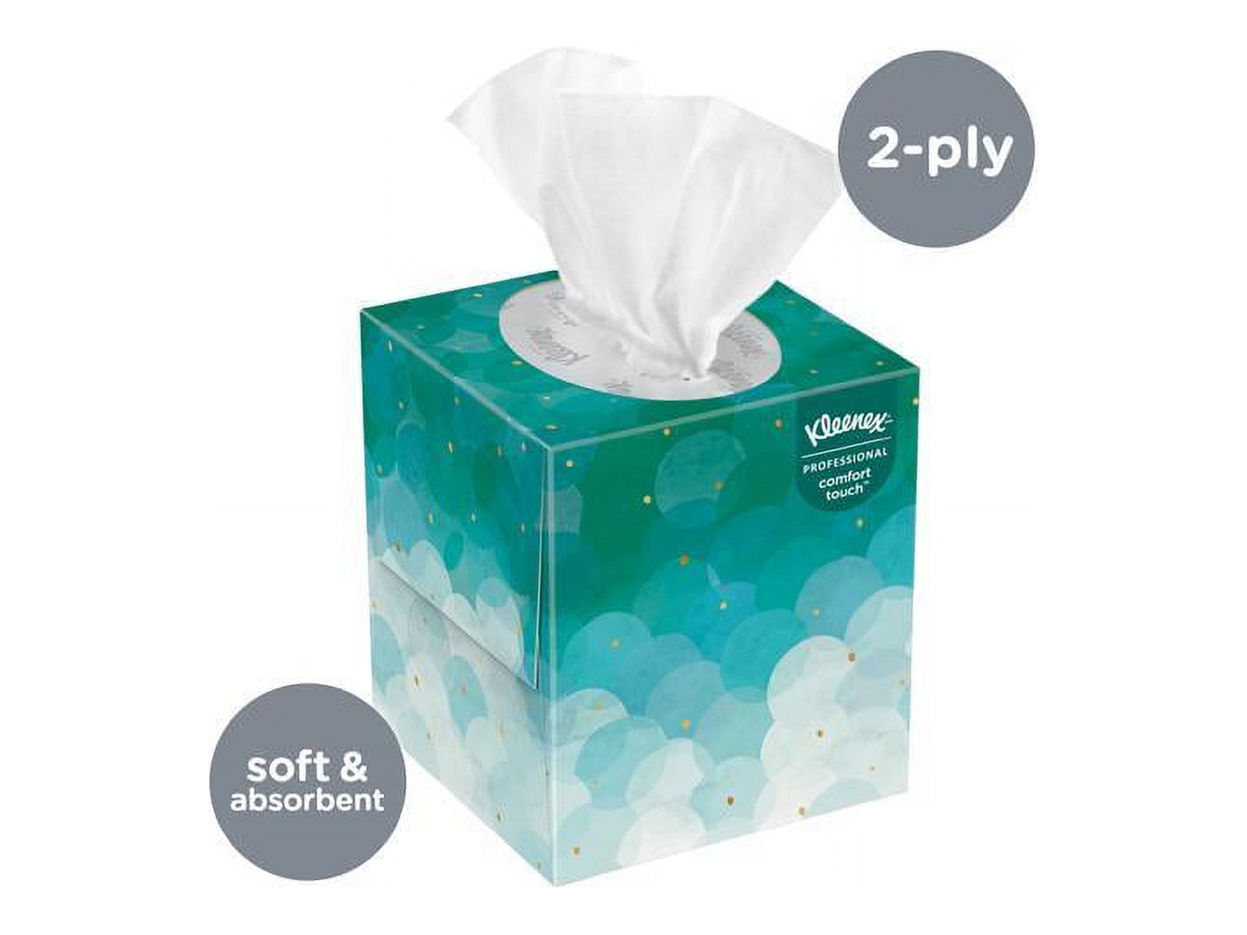 Great Value Lotion Soothing Facial Tissues, 3 Flat Boxes (360 Total ...