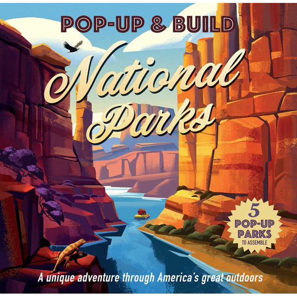 Pop-Up & Build: National Parks (Hardcover) - Walmart.com