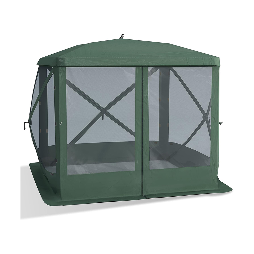 Pop Up Camping Canopy, Gazebo Screen Shelter, 7x7FT Tent with Single ...