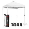 Pop Up Canopy Tent 6.6x6.6 ft Outdoor Shade, Roller Bag Included ...