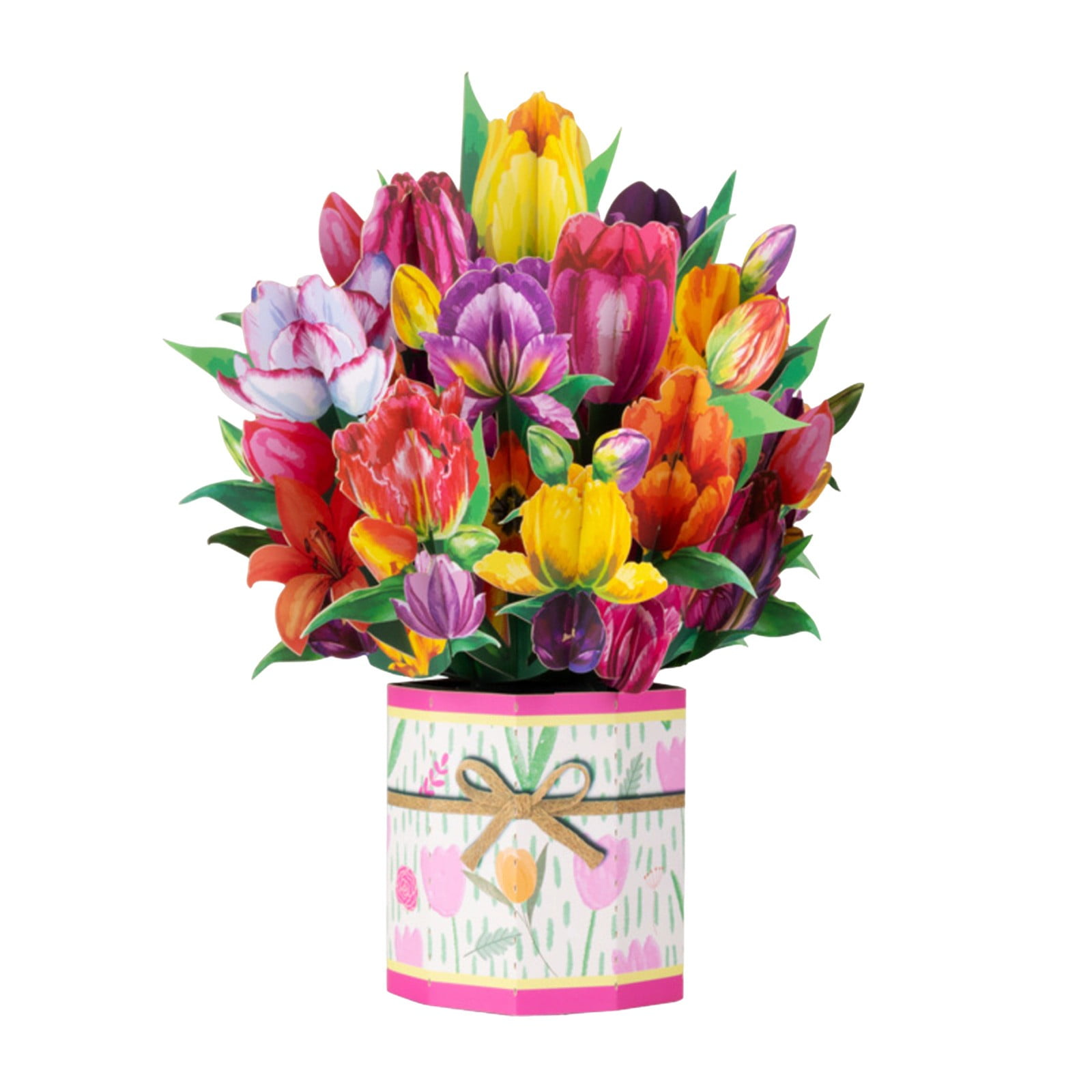 Pop-Up Cards, Mother's Day Floral Greeding Card, Forever Flower Pop-Up ...