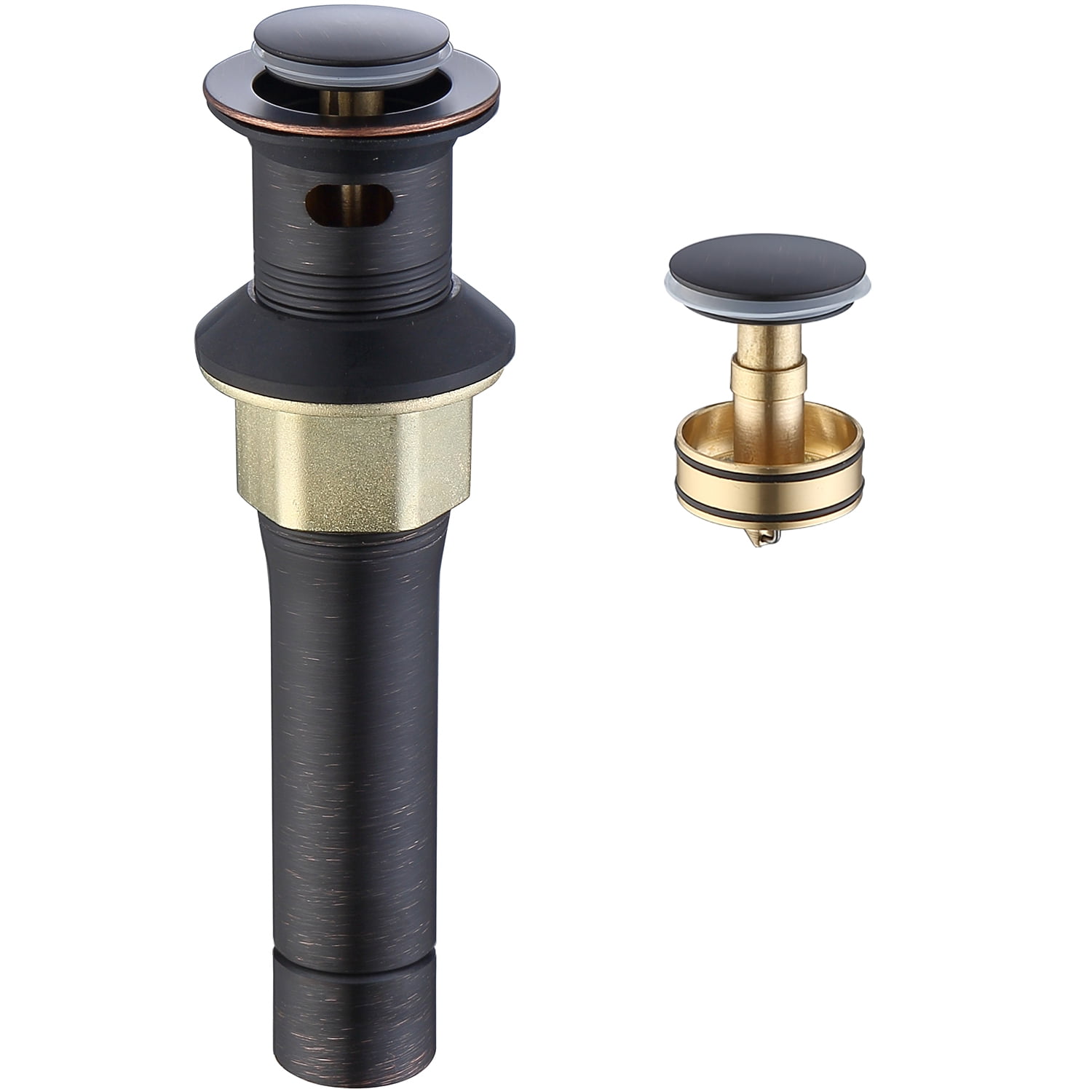 Pop-Up Drain Stainless Steel With Overflow Anti-Clogging for Vessel ...