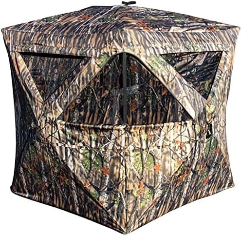 Pop-Up Hunting Hub Blind | Backpack Carry Bag | Blending Camouflage ...