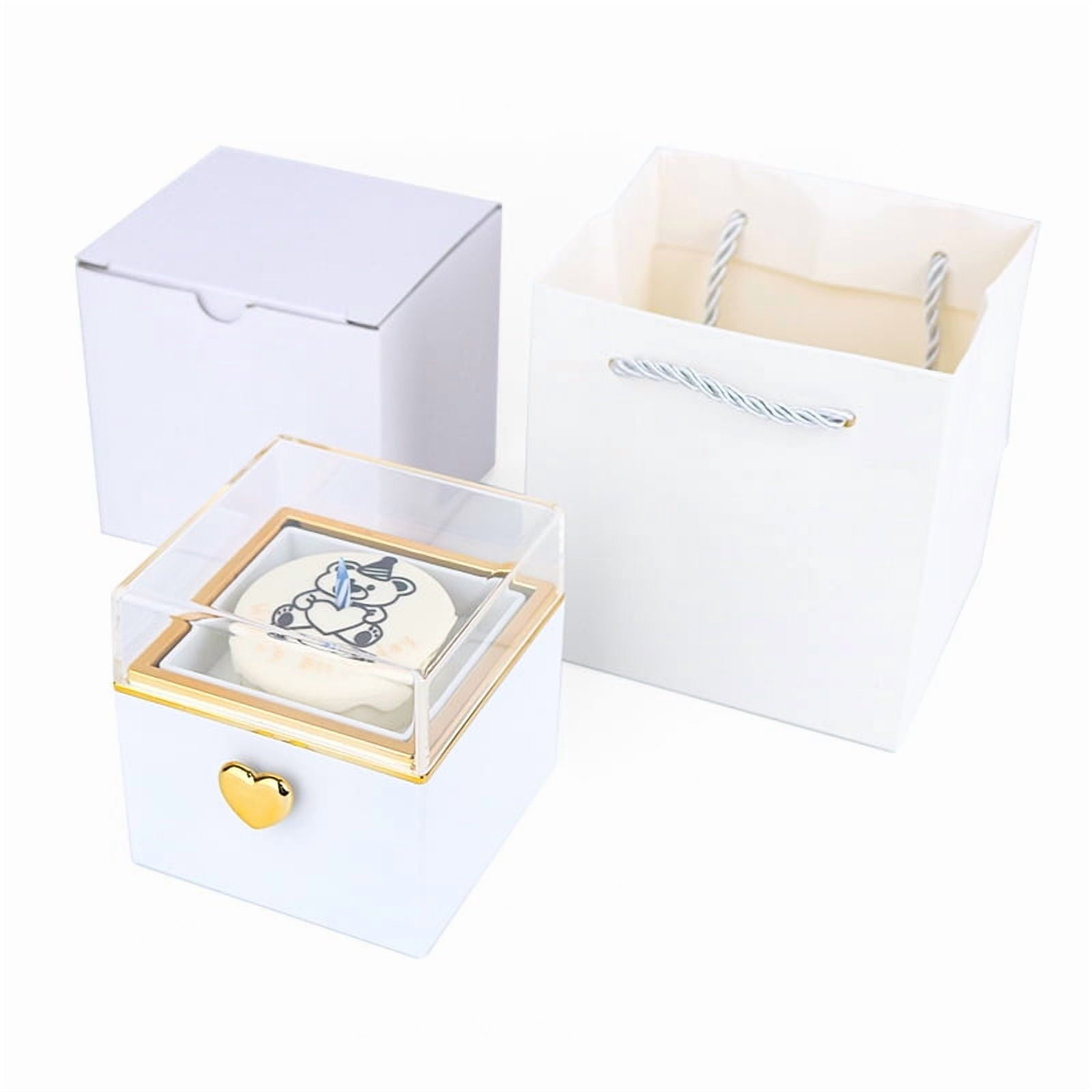 Pop Up Jewelry Box, Surprise Bear Birthday Cake Design with Auto ...