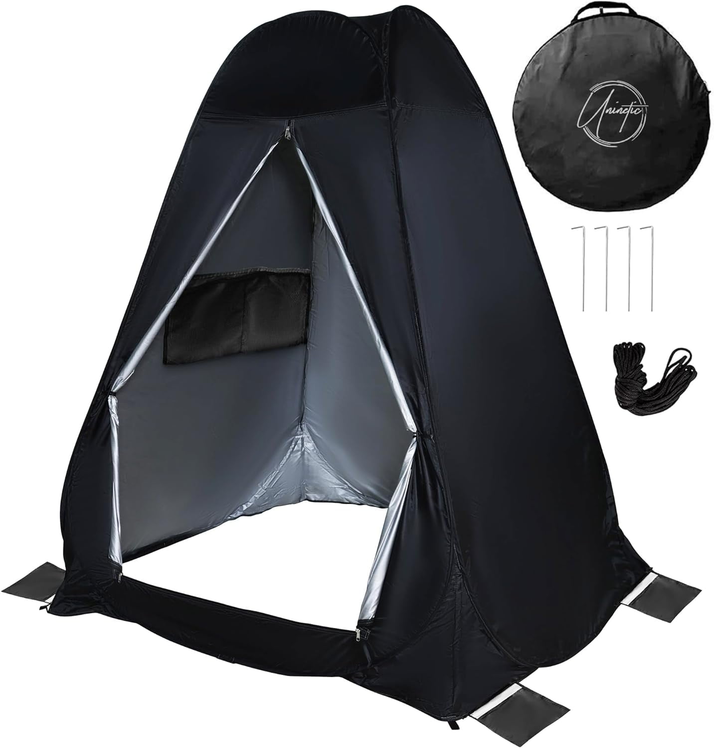 Pop Up Large Privacy Tent - 5 x 5 x 7Ft - Oversized Strong Camping ...