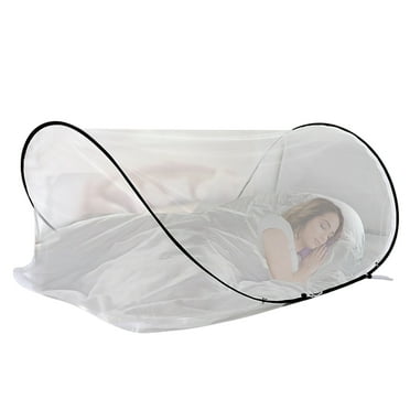 Leyeet Mosquito Net for Bed Portable Folding Net Bed with Bottom Pop up Mosquito Net Tent for ...