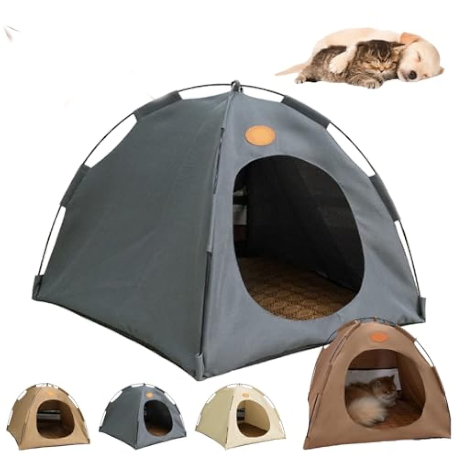 Pop-Up Pet Tent – Portable Hideaway for Cats & Small Dogs, Cat Tents ...