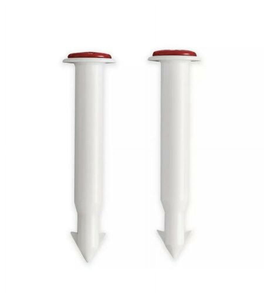 Fox Run Pop Up Poultry Timers, 2 Pcs, White with Red Top, Cooking ...