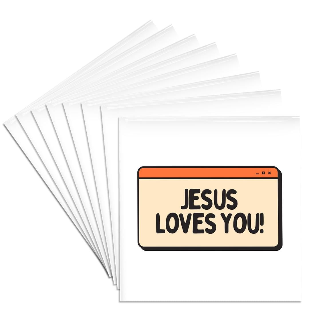 3drose, Pop up Prompt Design Jesus Loves You Christian Library Prints ...