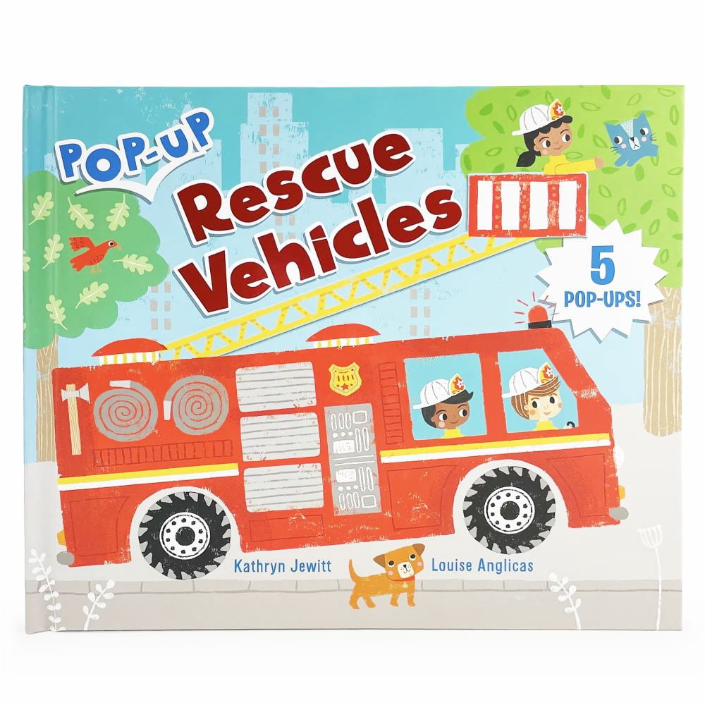 Pop-Up Rescue Vehicles (Board Book) - Walmart.com