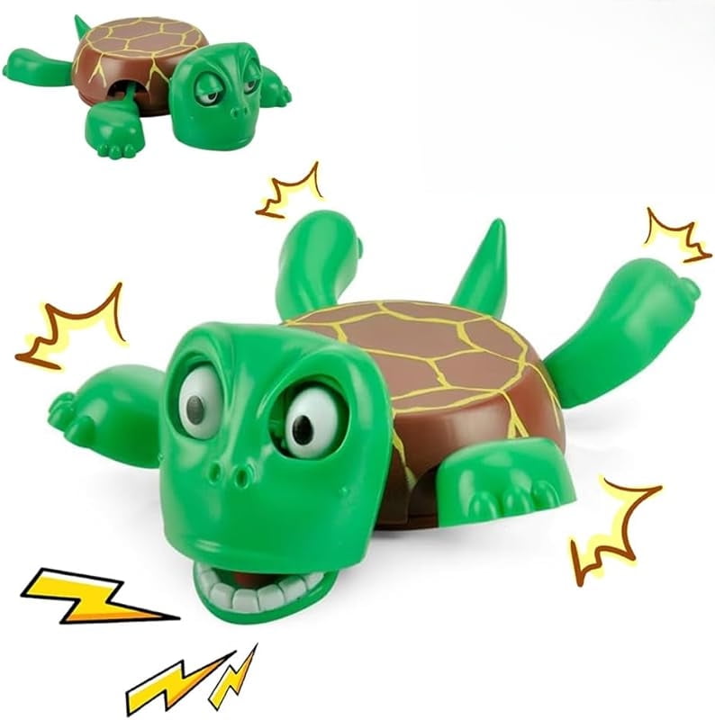 Pop-Up Screaming Turtle Coaster, Funny Expression & Liftable Limbs ...