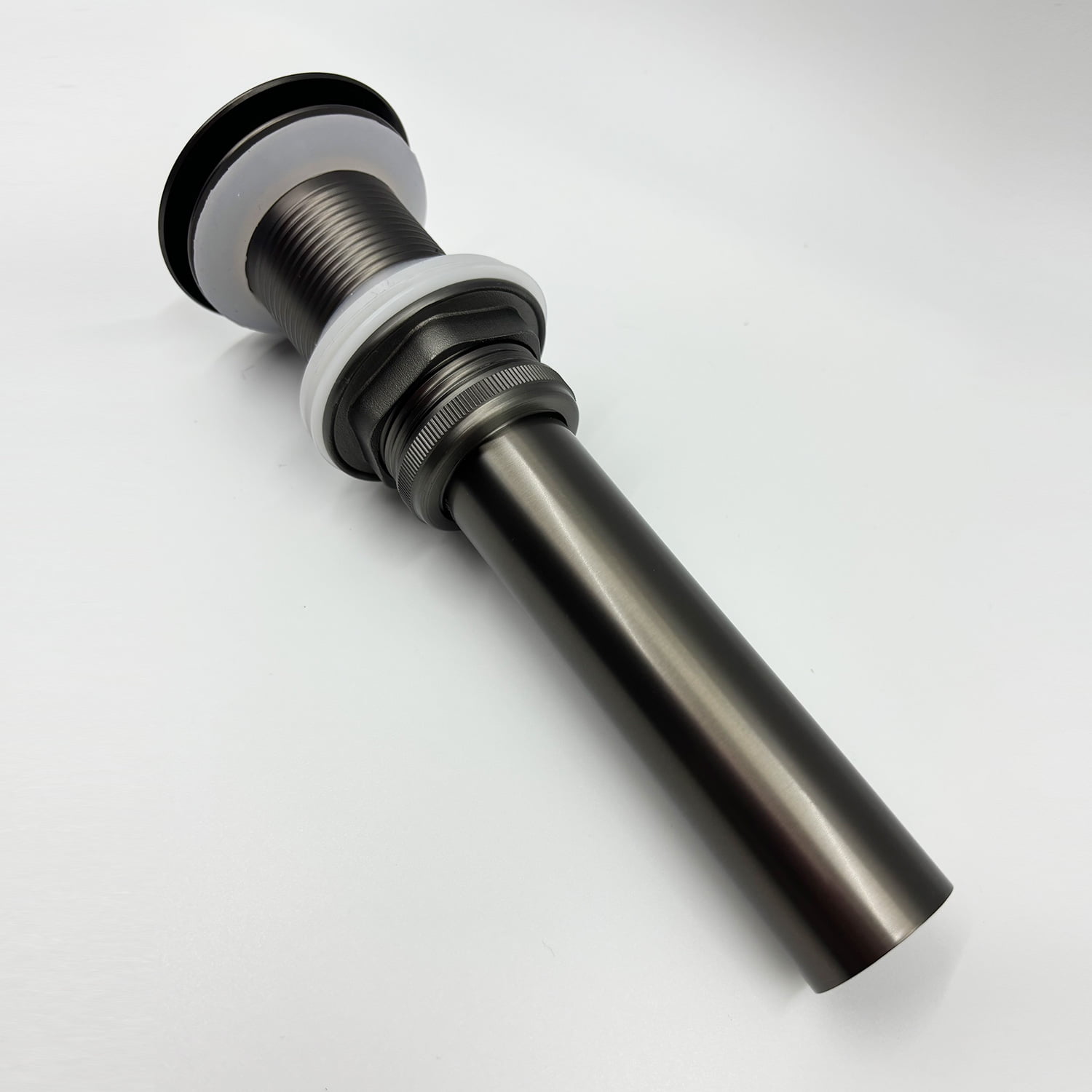 Pop-Up Sink Drain - Press-to-Close/Open Stopper | Easy Draining & Dirt ...