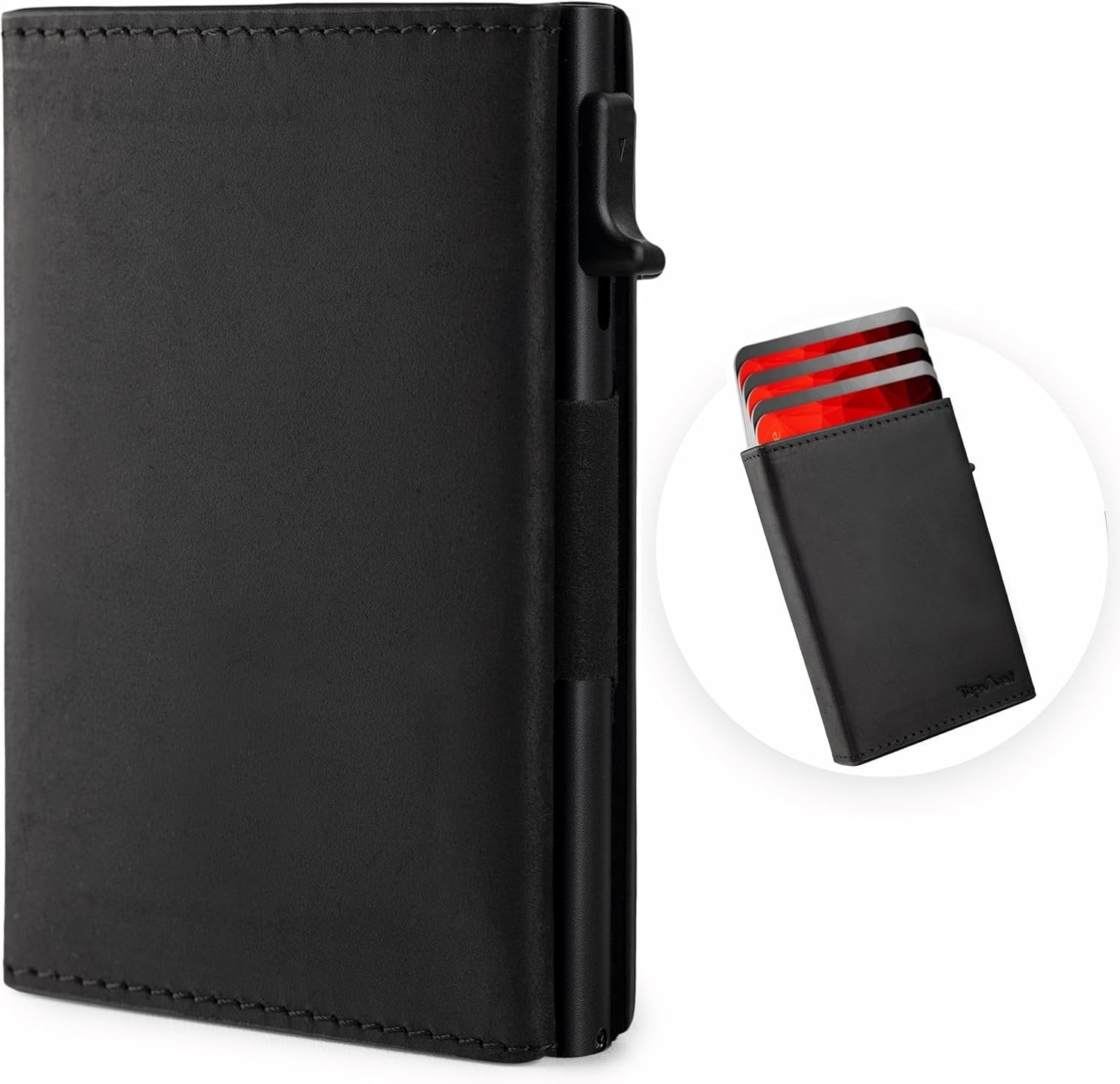 Pop Up Wallet for Men, Credit Card Holder, Blocking Ridge Wallets for ...