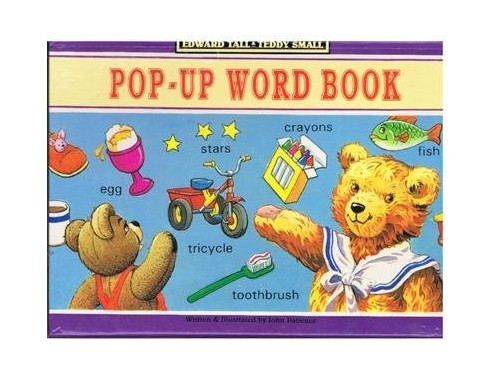 Pre-Owned Pop-Up Word Book (Edward Tall & Teddy Small) Hardcover ...