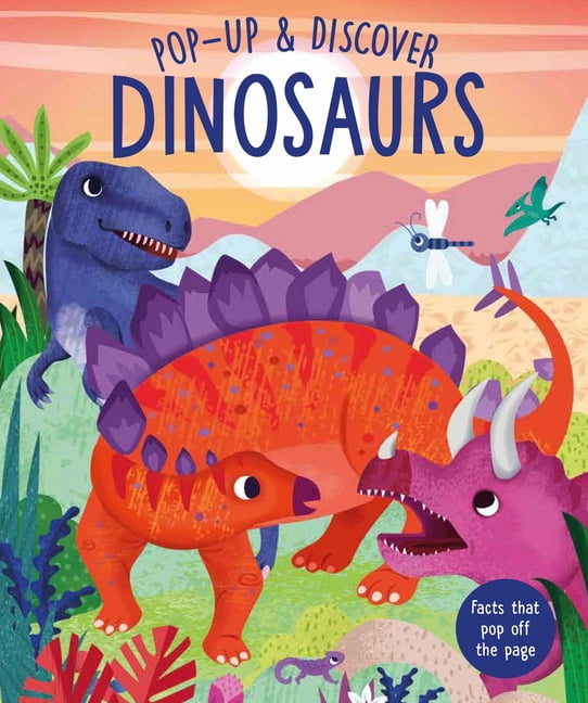 Pop-Up and Discover: Dinosaurs, (Board Book) - Walmart.com