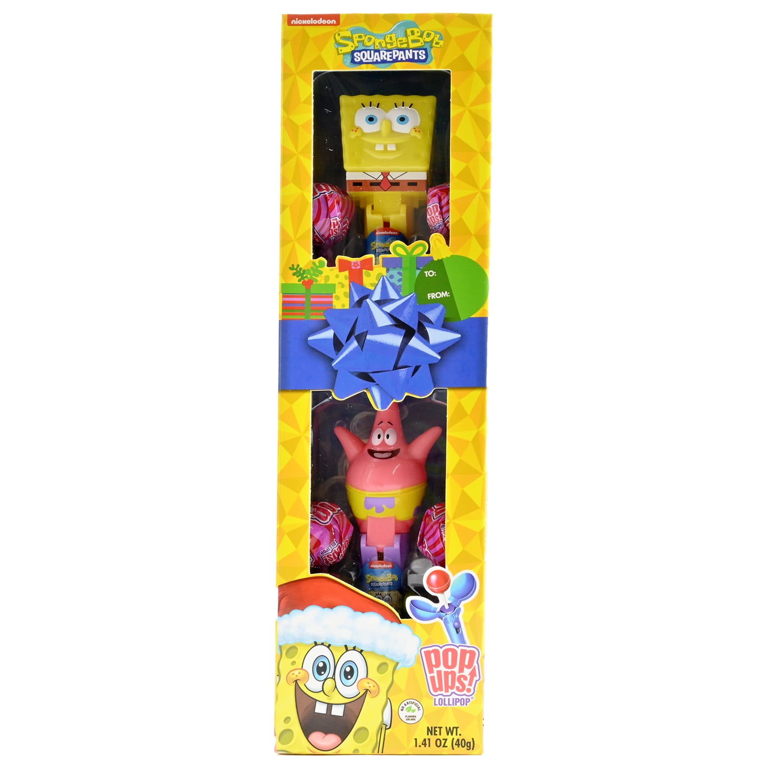 Pop Ups SpongeBob SquarePants Stocking Stuffer 2pk Gift Set 1.41oz ...