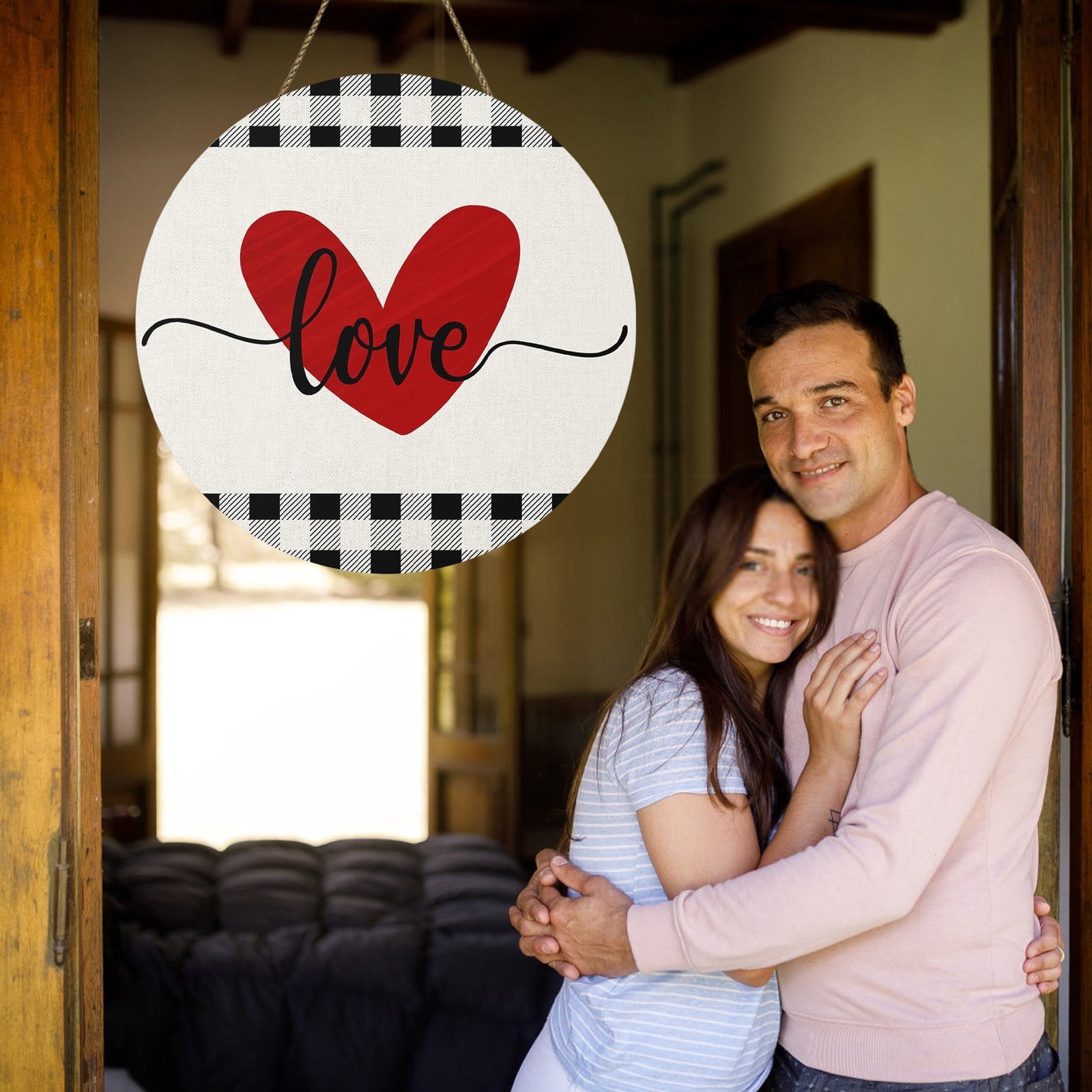 Pop Valentines Day Gifts Hooray Valentine'S Day Decorations Doorplate A ...