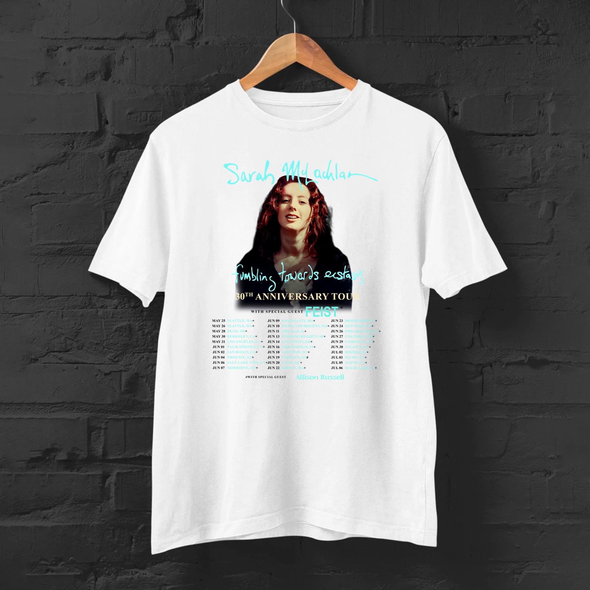 Pop Vocalist Fumbling Towards Ecstasy 30th Anniversary Tour Unisex ...