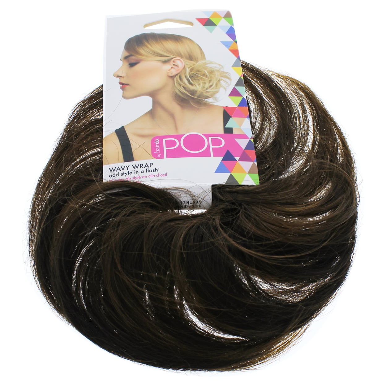 Pop Wavy Wrap - R10 Chestnut by Hairdo for Women - 1 Pc Hair Wrap ...