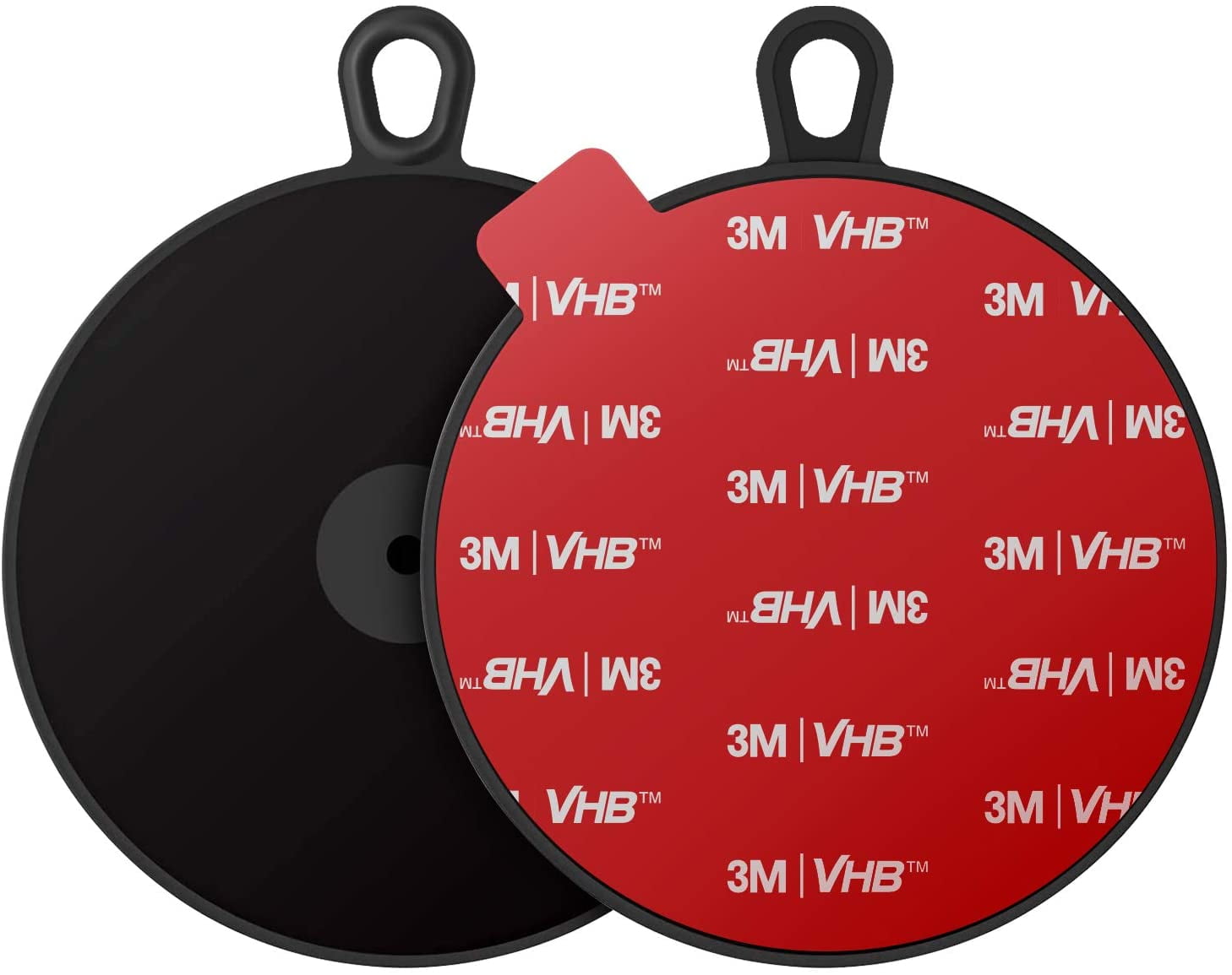 pop-tech Dashboard Mounting Disk, 95mm Grey Suction Cup Mount Plate, 2 ...