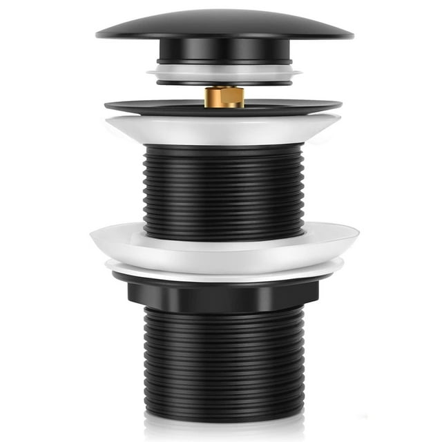Pop-up Drain for Freestanding Bathtub, Black, Freestanding Bathtub ...