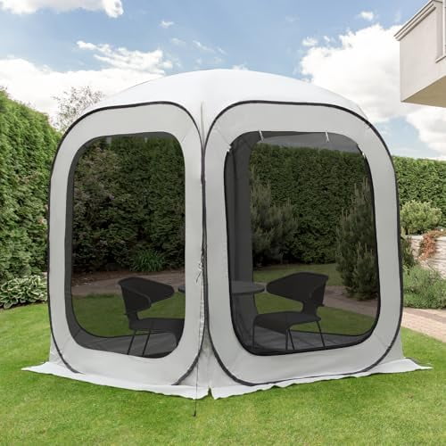 Pop-up Screen House Tent, Portable Screen Room for Outdoor, Pop up ...