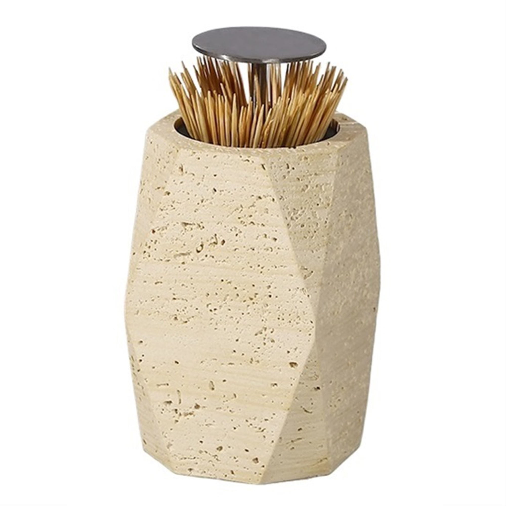 Pop up Toothpick Dispenser, Press up Automatic Toothpick Holder for ...