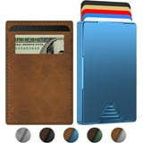 Credit Card Case Rfid Slim RFID Blocking Leather Wallet - Card Holder ...